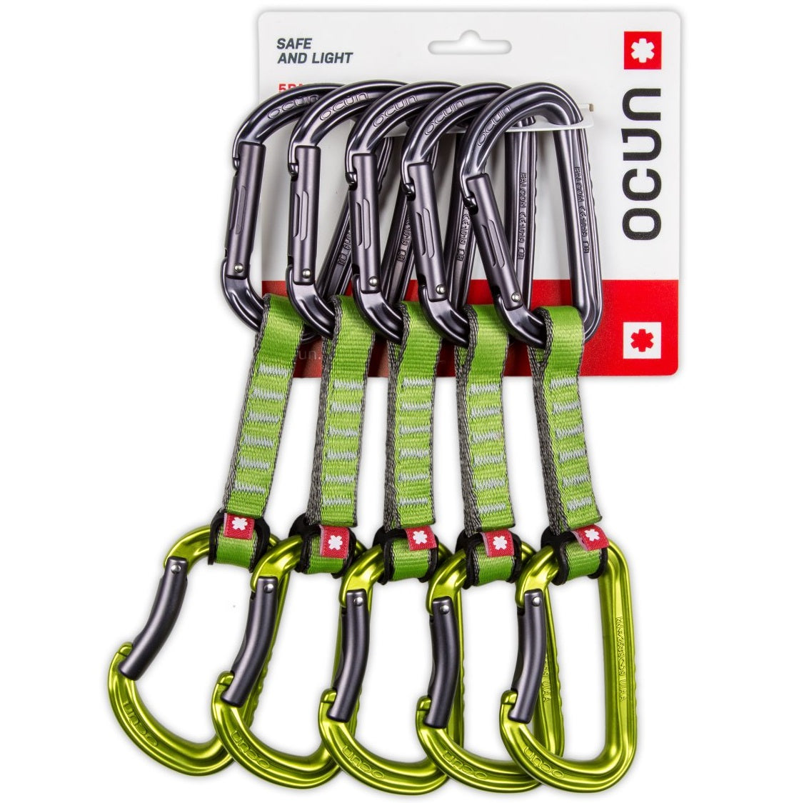 Ocun Falcon QD PA 16mm 10 cm 5 pack – Max Climbing